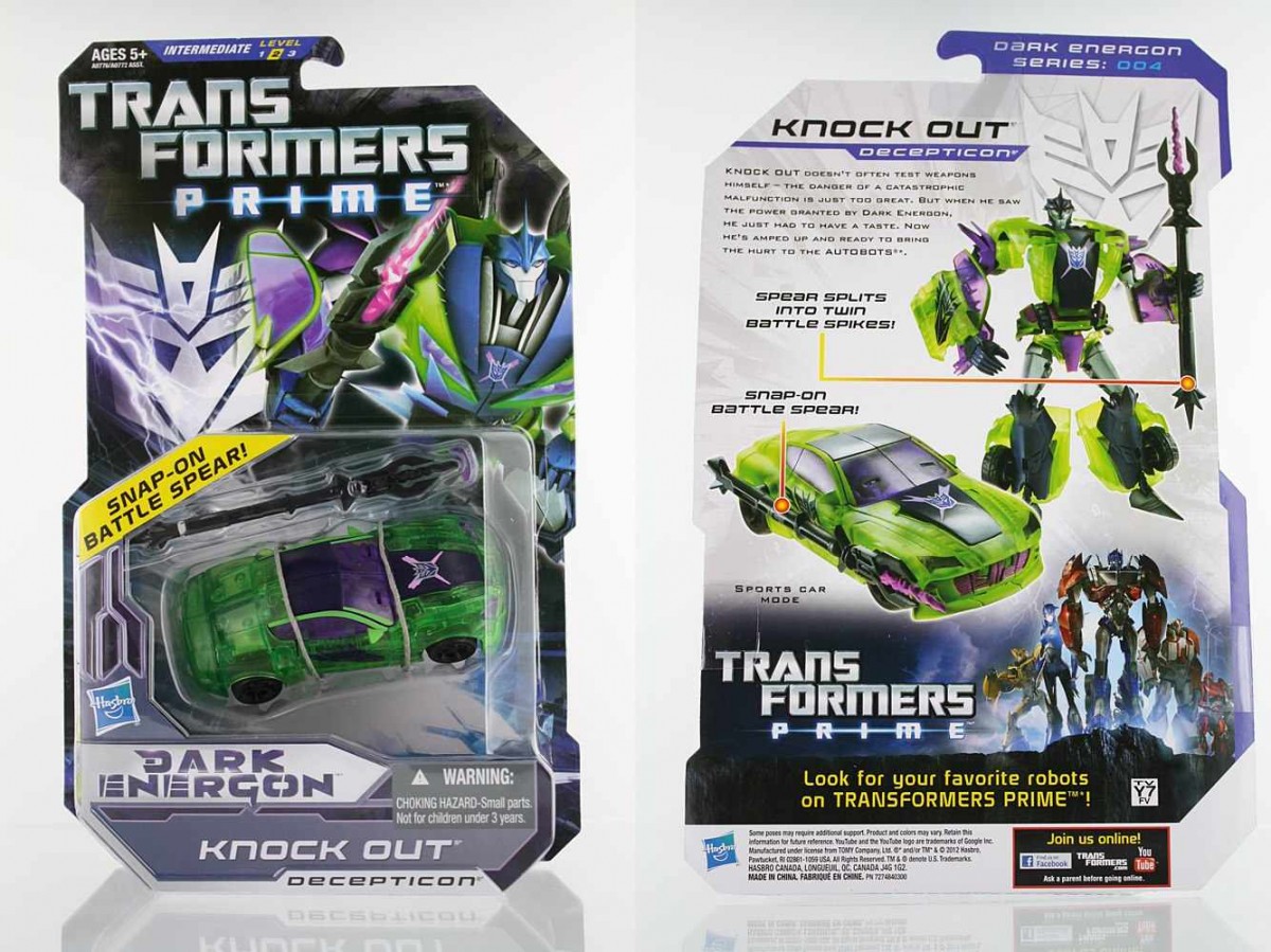 Трансформер ПРАЙМ Дарк Энергон Нокаут (Transformers: PRIME Deluxe Dark ...