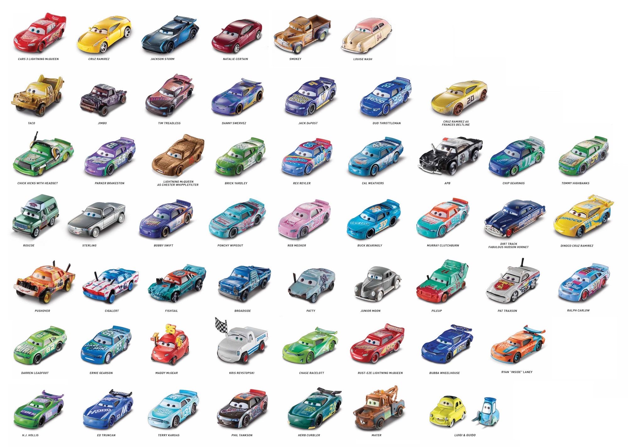 Игрушка Тачки 3: Реб Микер (Cars 3: Piston Cup #36 Reb Meeker) купить ...