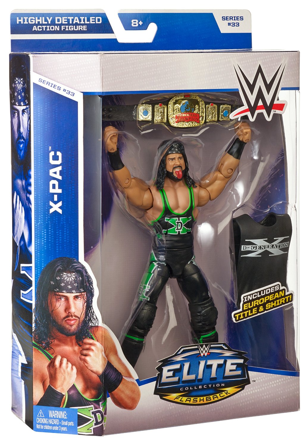 Реслинг Элитная Коллекция X-Pac (WWE Elite Collection #33 X-Pac Action ...