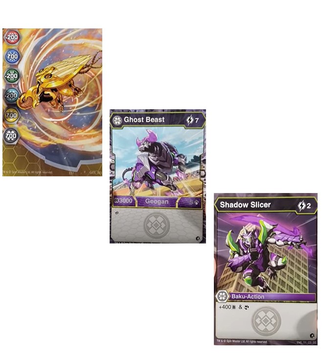 Bakugan Geogan Rising 2021 Darkus Ghost Beast Geogan (Viloch Combiner ...