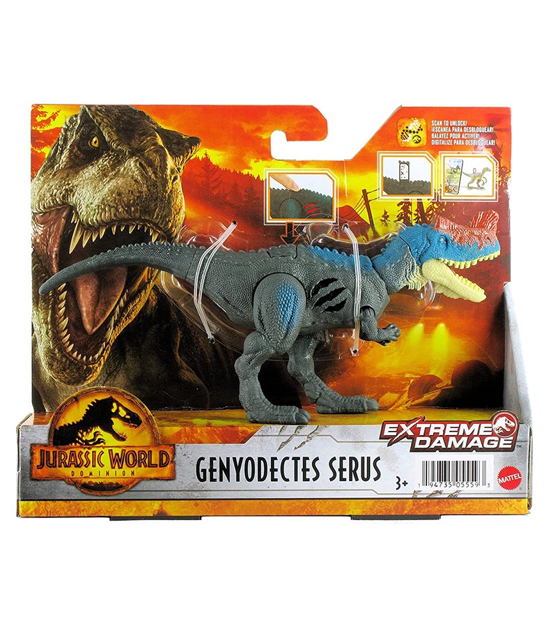 Мир Юрского периода - Гениодект (Jurassic World Extreme Damage Feature ...
