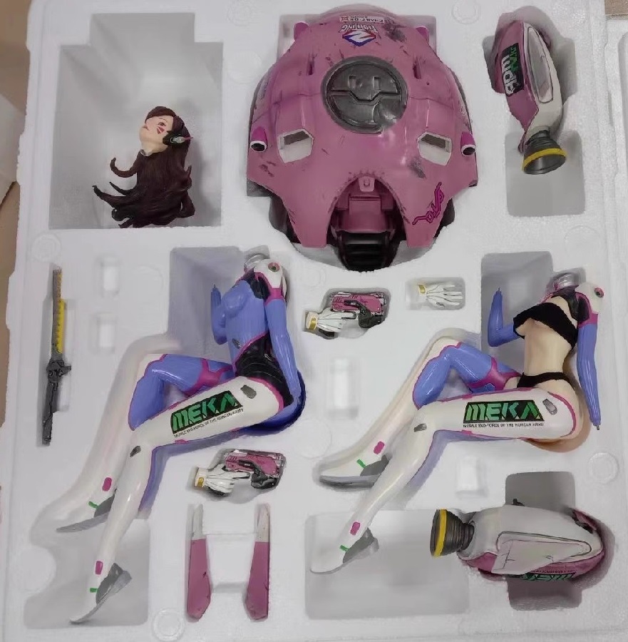 Фигурка Овервотч - Дива (Overwatch MKE Model Kinetic Energy MECHA Girl ...