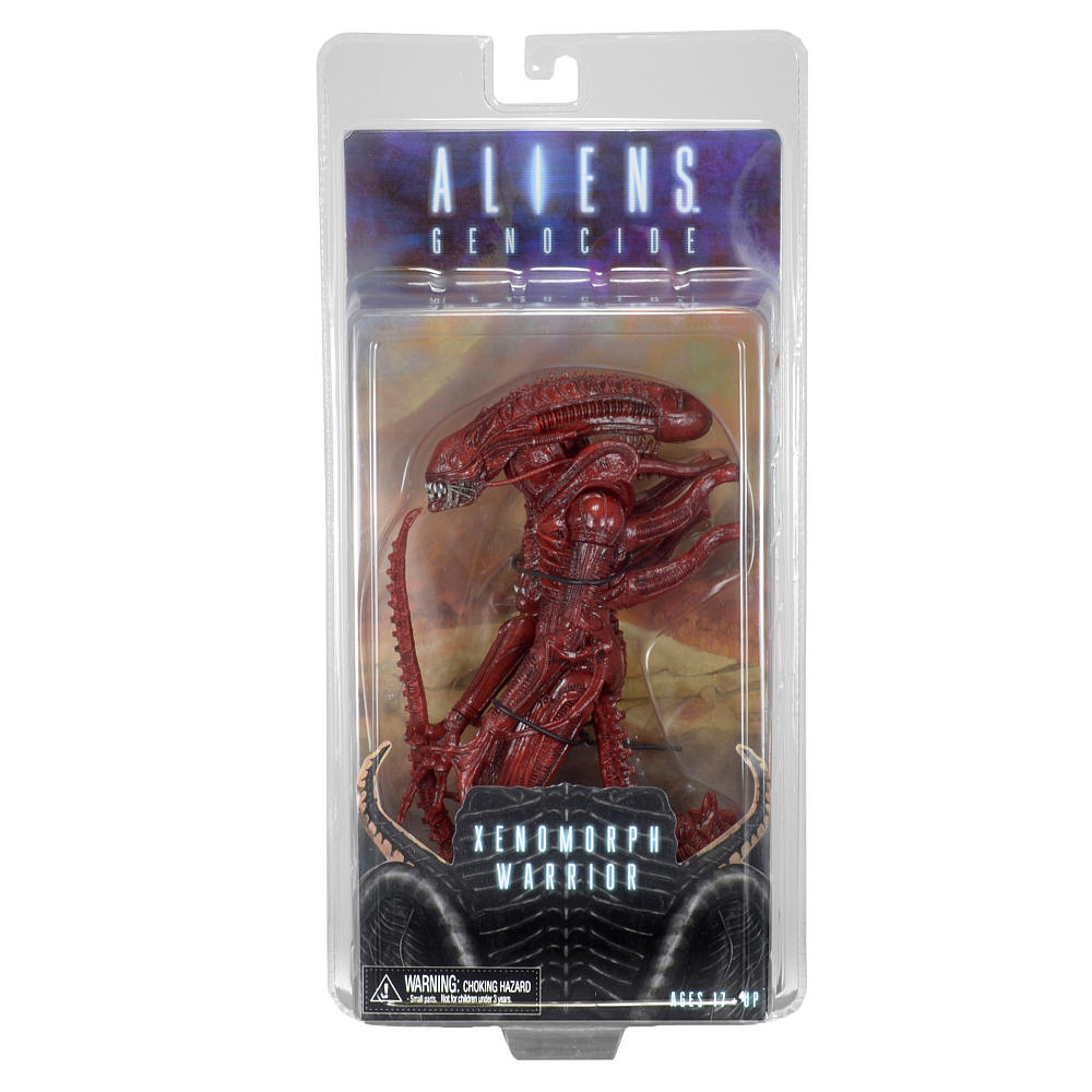 Чужой Красный (Aliens Genocide - Xenomorph Warrior Red 7" Action Figure ...