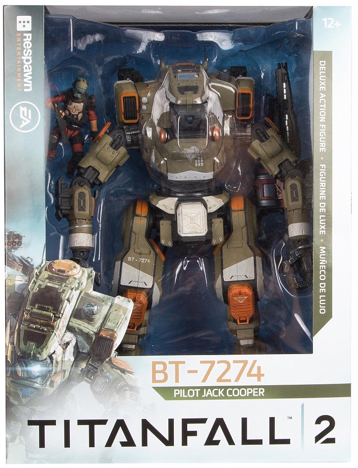 Фигурка Titanfall 2 Deluxe Титан BT-7274 с пилотом Jack Cooper 10 ...