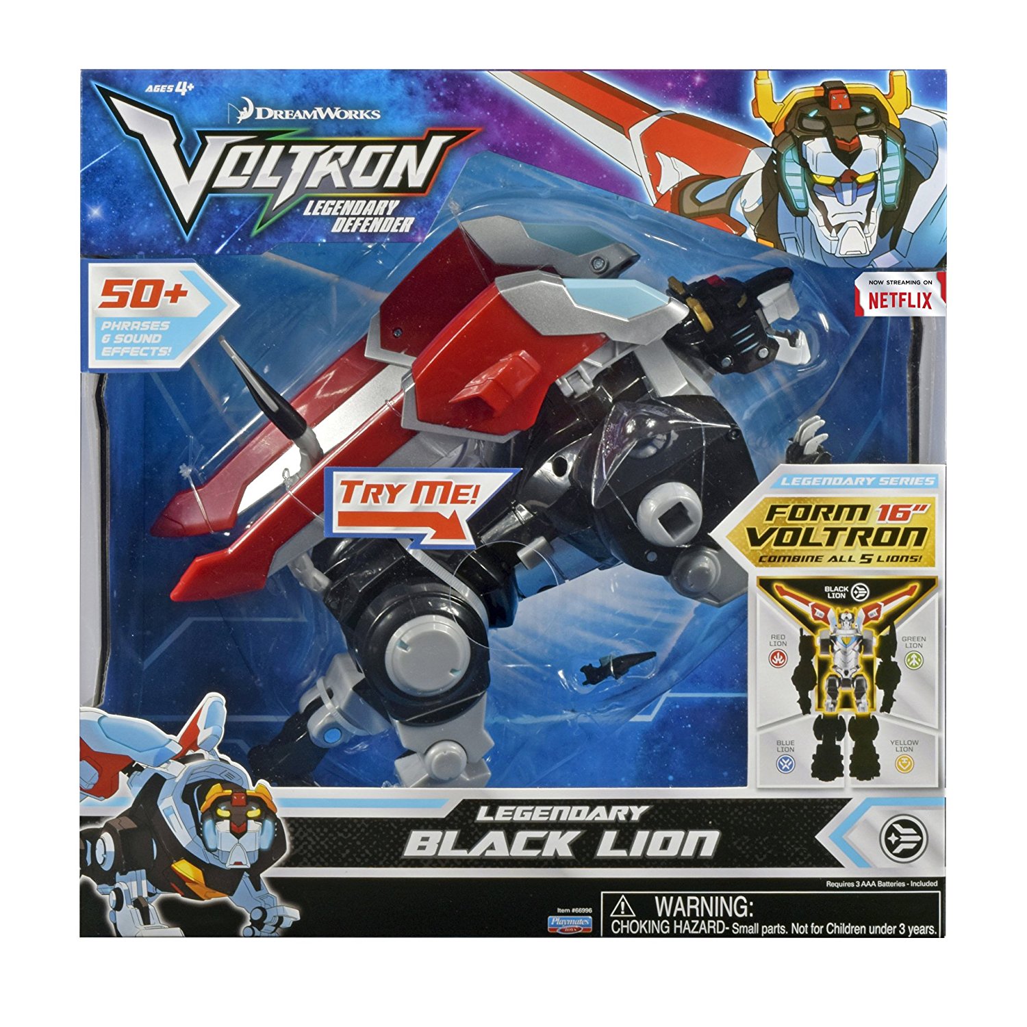 Игрушка Вольтрон Черный Лев (Voltron Legendary Electronic Black Lion ...